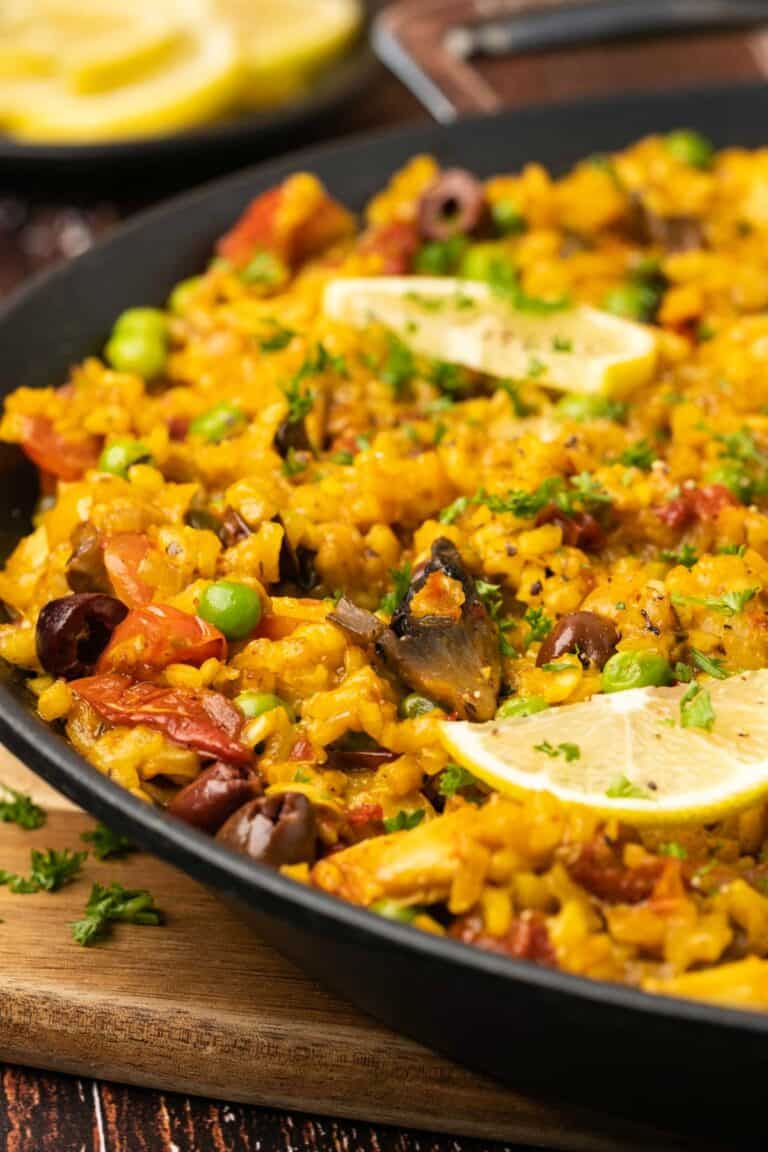 Vegetable Paella - Gimme That Flavor