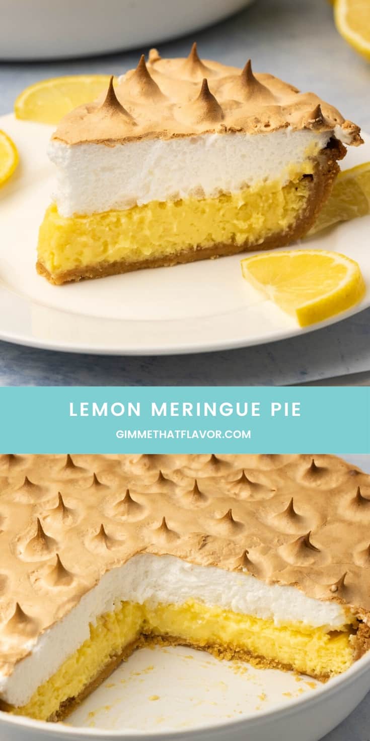 Lemon Meringue Pie - Gimme That Flavor