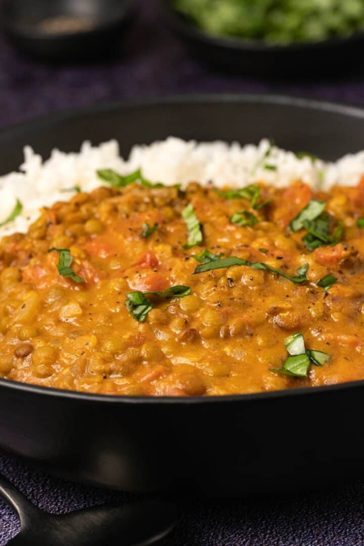 Easy Lentil Curry - Gimme That Flavor