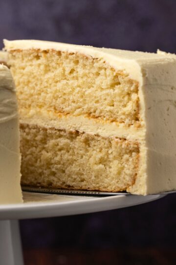 The Best Vanilla Cake - Gimme That Flavor