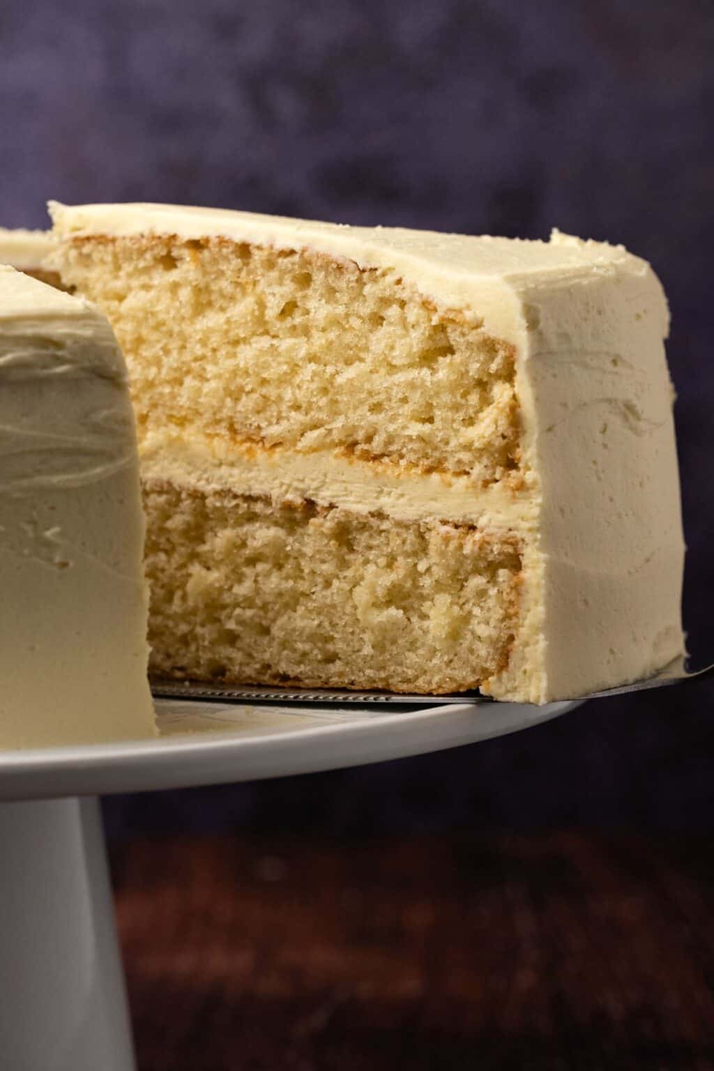 The Best Vanilla Cake - Gimme That Flavor