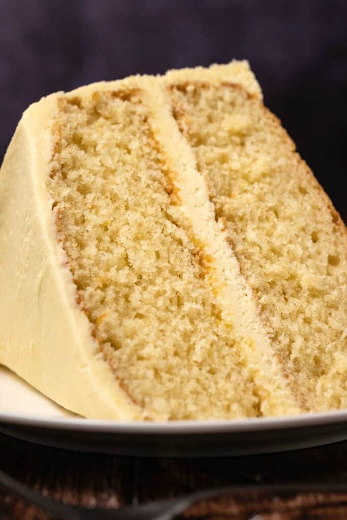 The Best Vanilla Cake - Gimme That Flavor