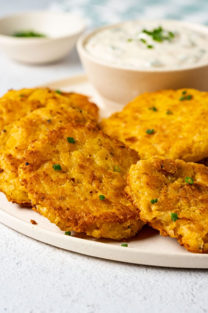 Potato Fritters - Gimme That Flavor