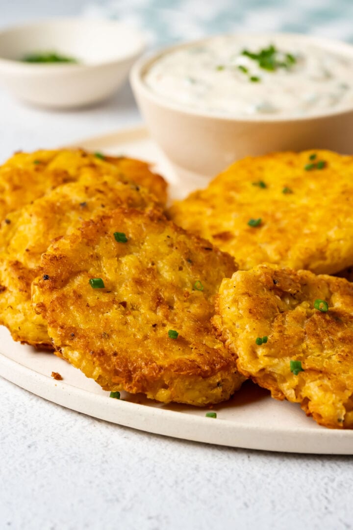 Potato Fritters - Gimme That Flavor