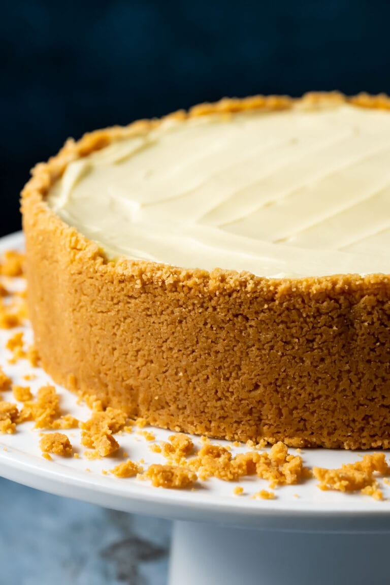 The Best Eggless Cheesecake - Gimme That Flavor