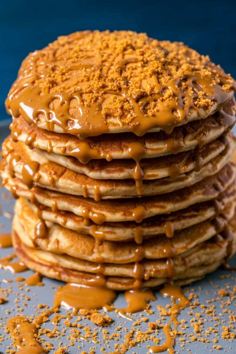 Biscoff Pancakes - Gimme That Flavor