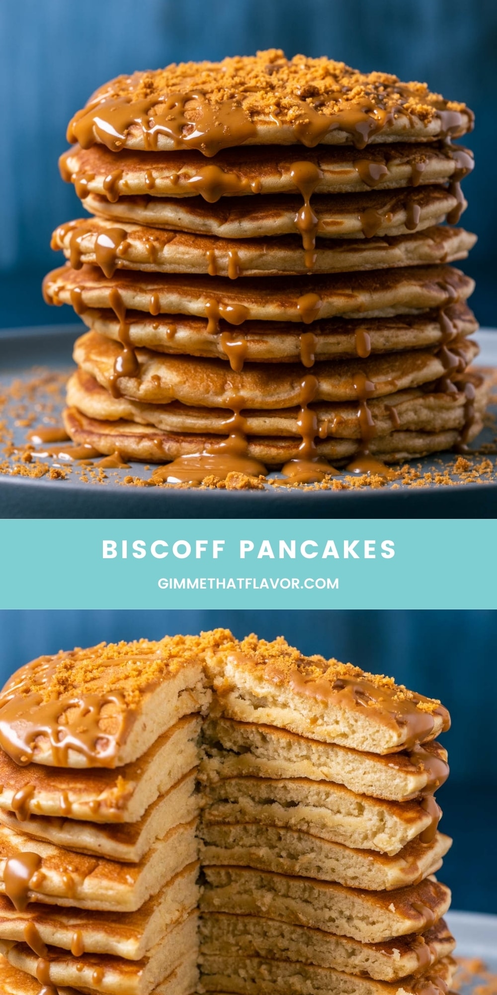 Biscoff Pancakes - Gimme That Flavor