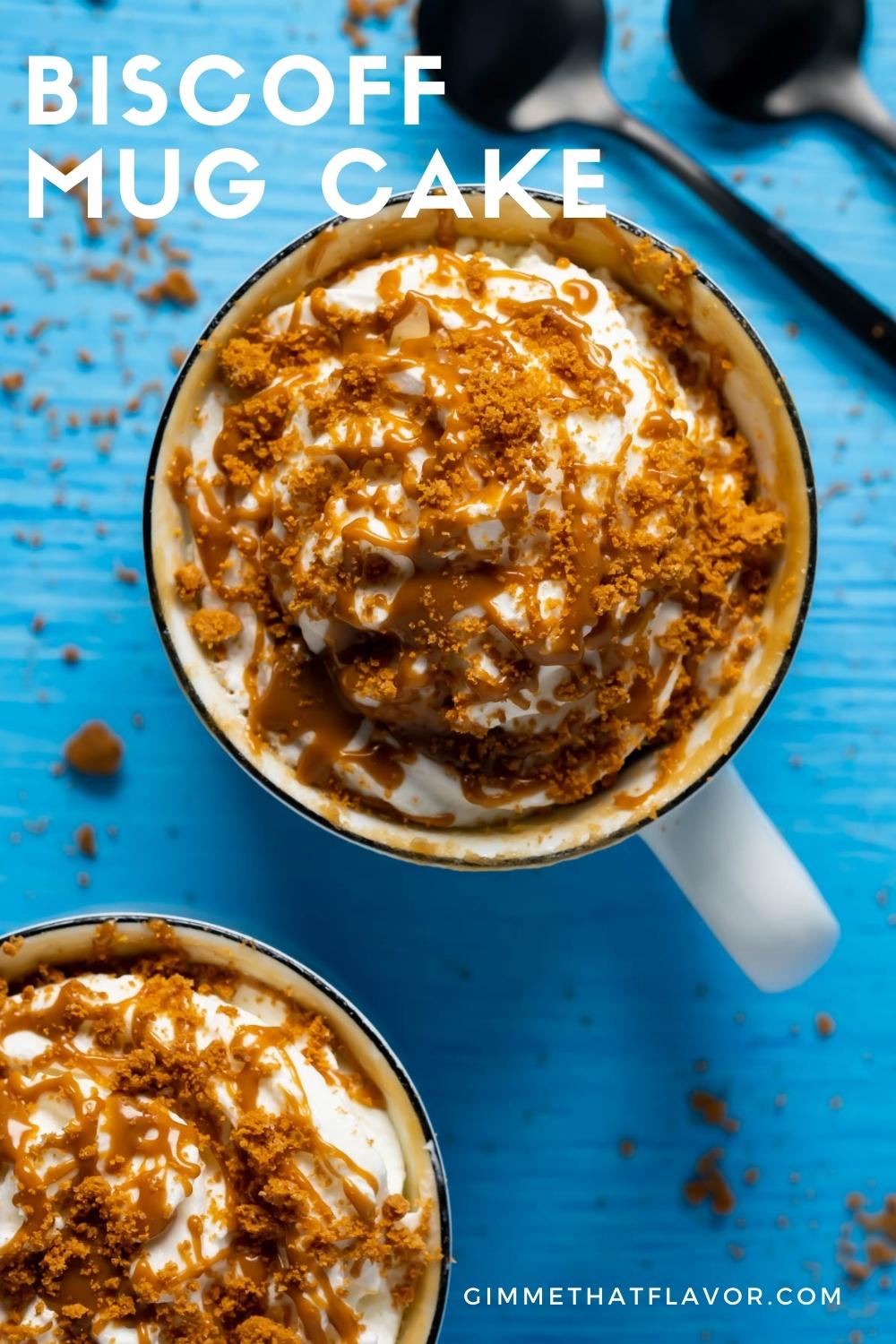 Biscoff Mug Cake - Gimme That Flavor