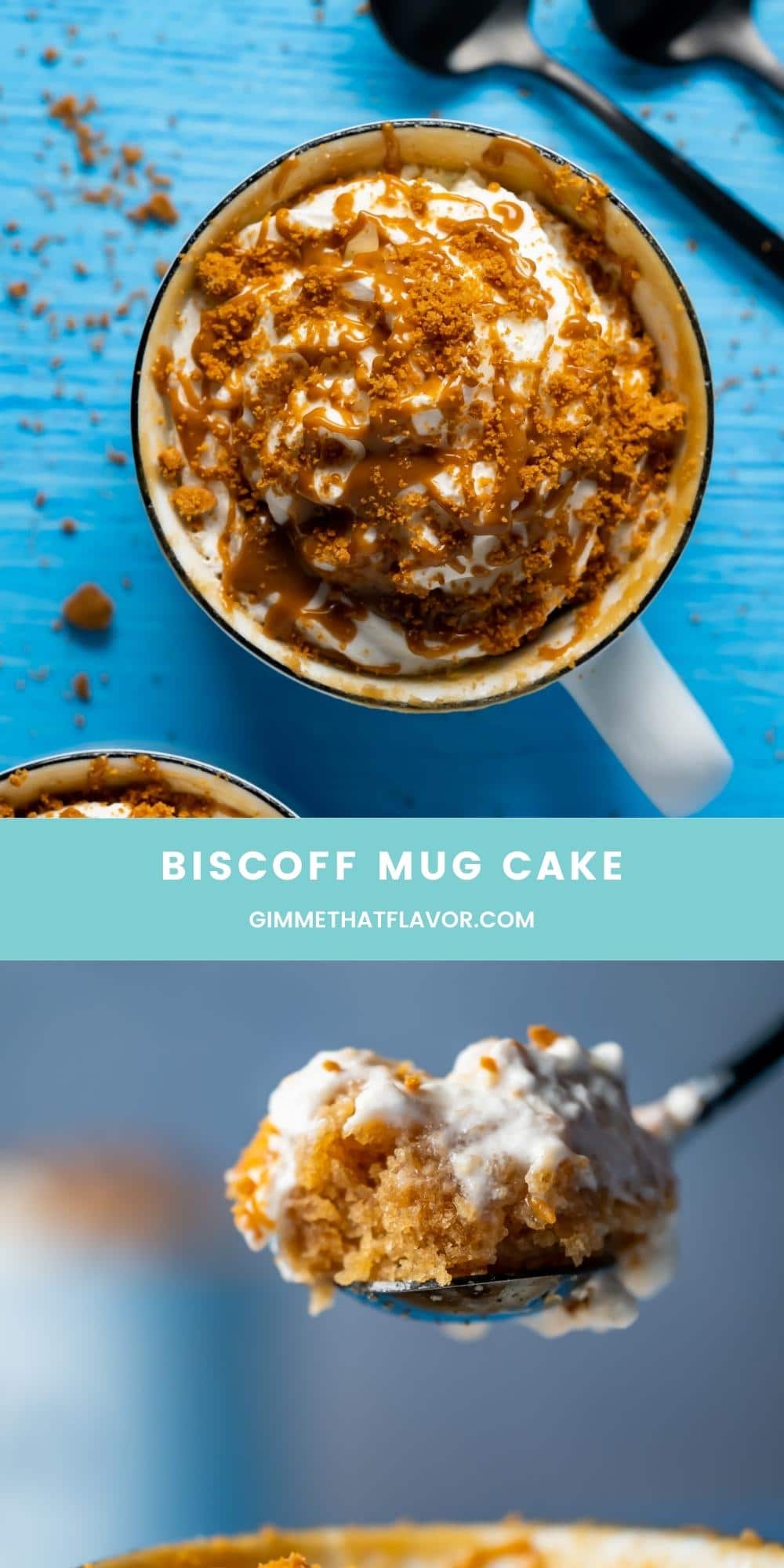 Biscoff Mug Cake - Gimme That Flavor
