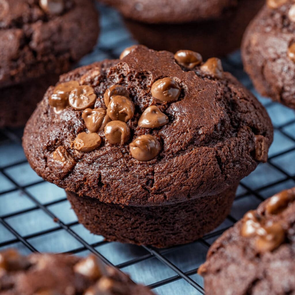 Triple Chocolate Muffins - Gimme That Flavor