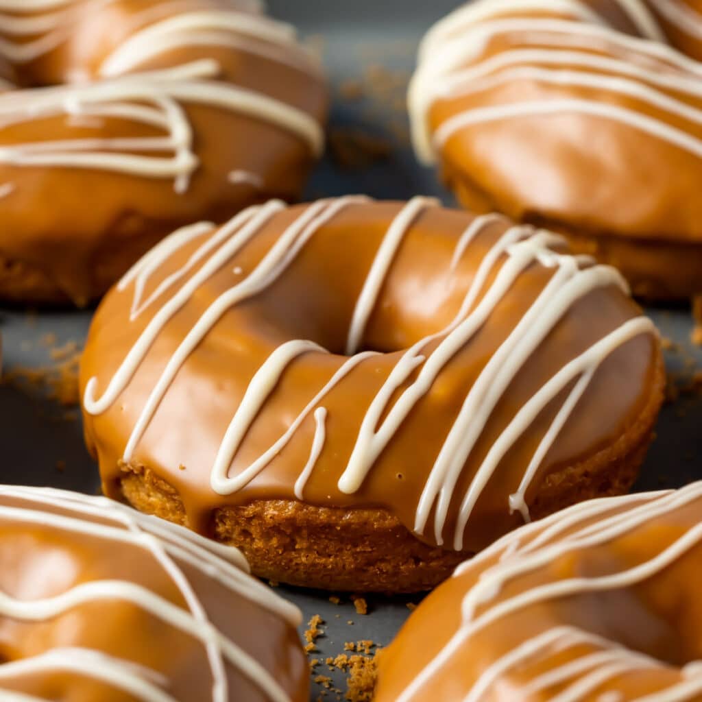 Biscoff Donuts - Gimme That Flavor