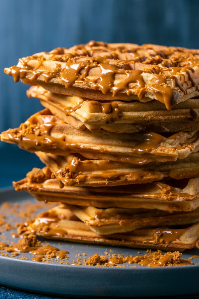 Biscoff Waffles - Gimme That Flavor