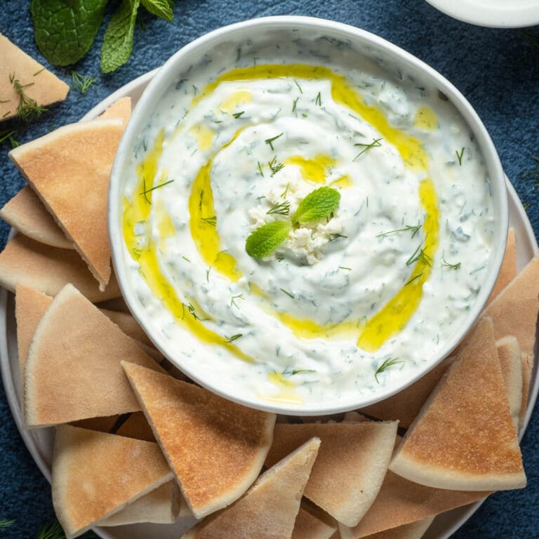 Haydari (Turkish Yogurt Dip) - Gimme That Flavor