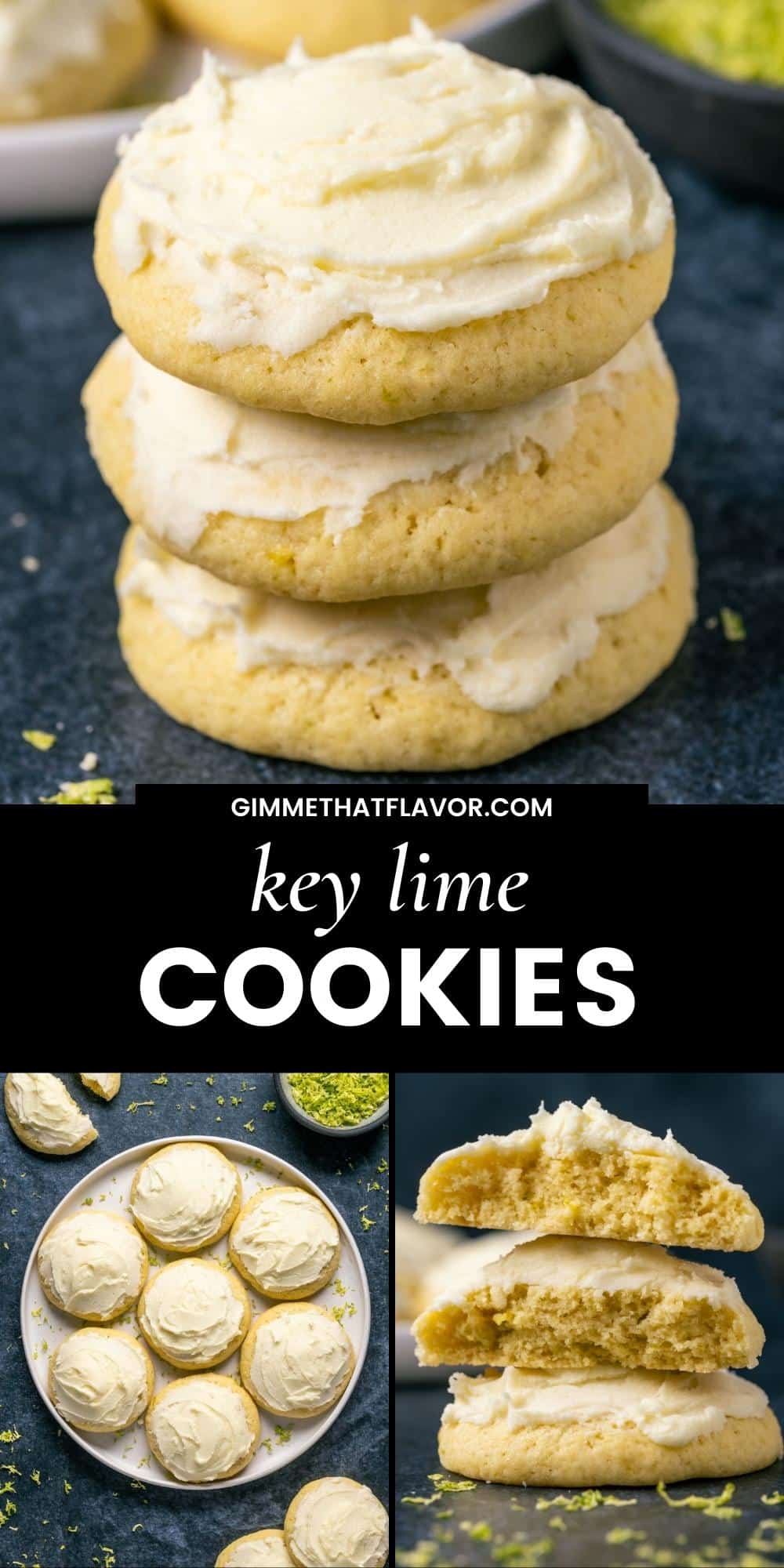 Key Lime Cookies - Gimme That Flavor