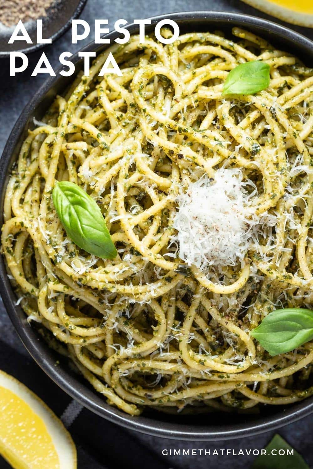 Al Pesto Pasta - Gimme That Flavor