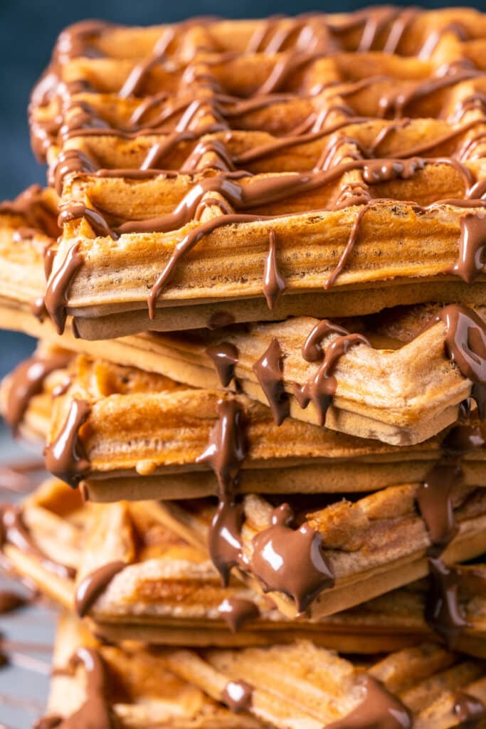 Nutella Waffles - Gimme That Flavor