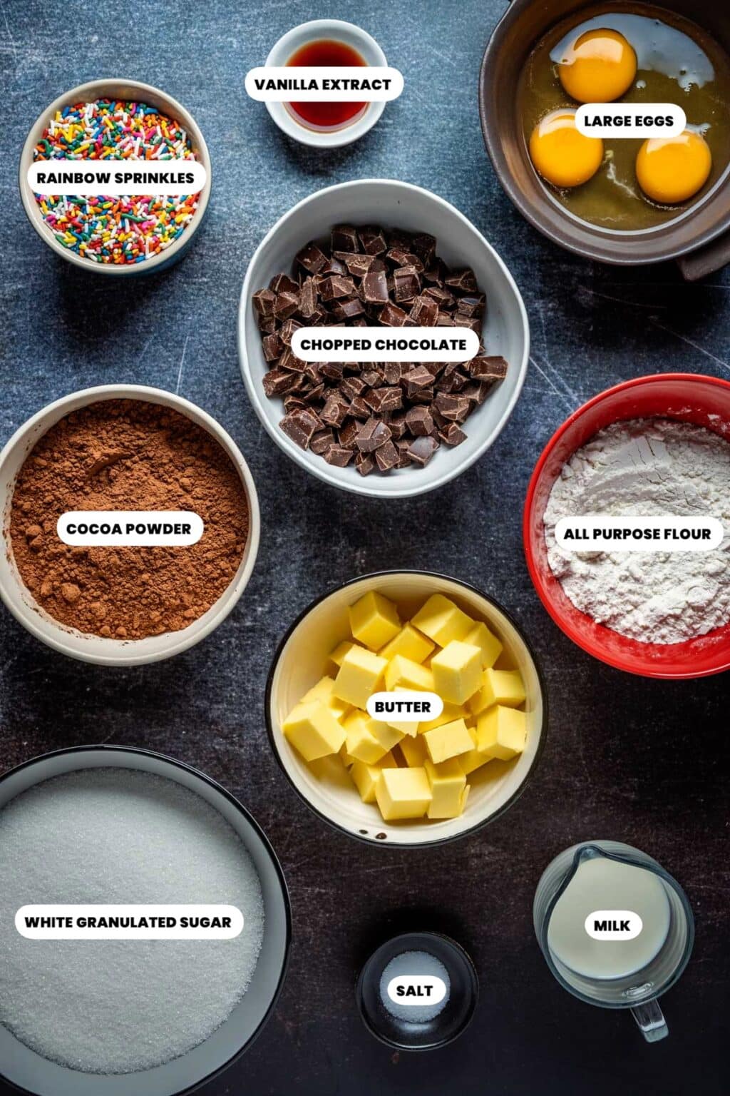 Sprinkle Brownies - Gimme That Flavor